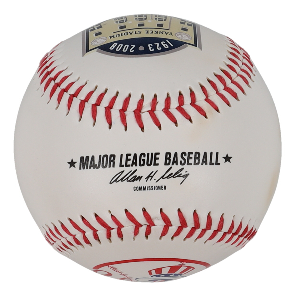New York Yankees "1923-2008 Yankee Stadium" Logo Baseball | Pristine ...