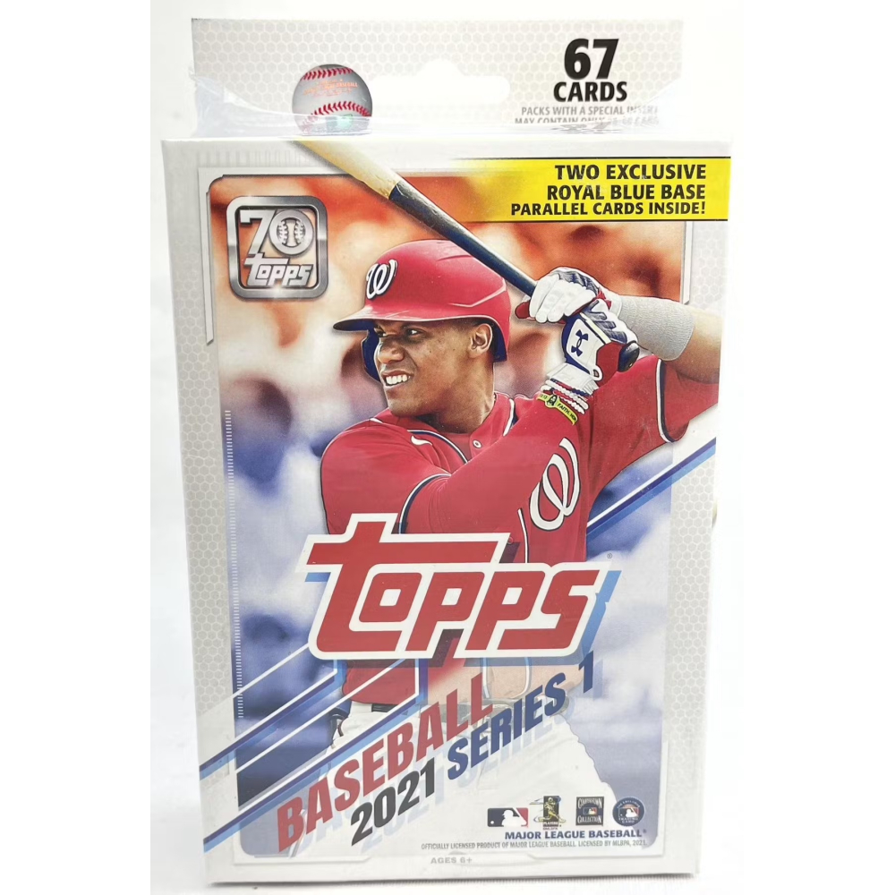2021 Topps Series 1 Baseball Hanger Box with (67) Cards | Pristine Auction