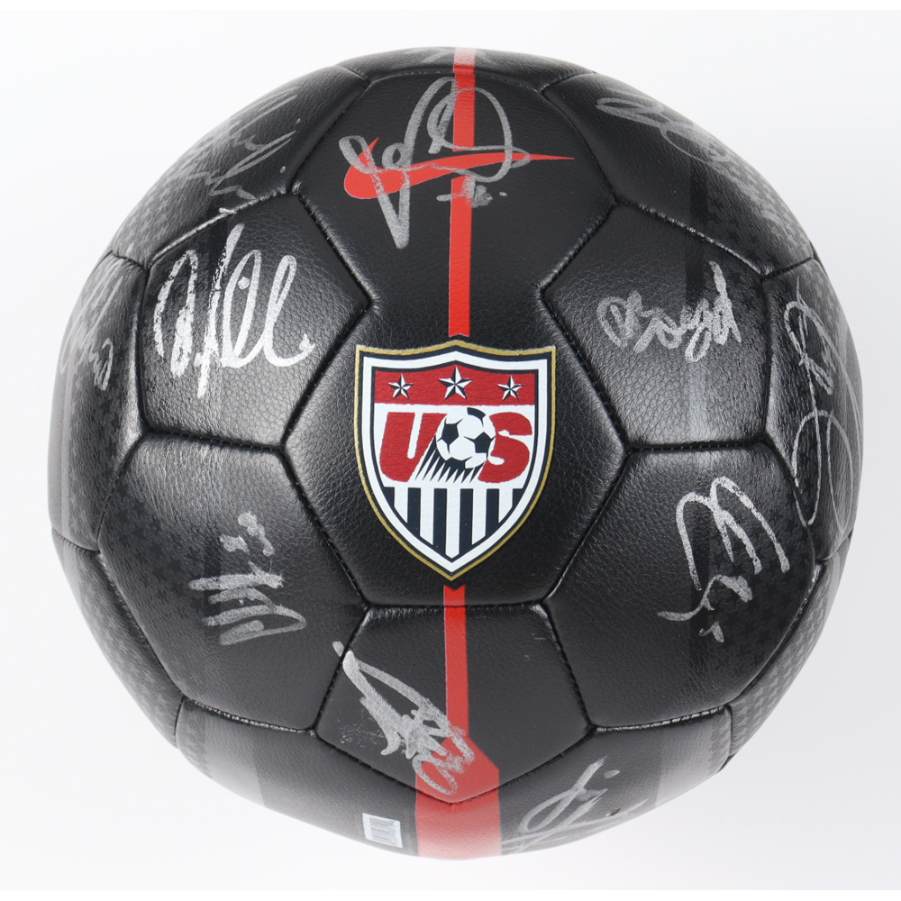 2012-13 United States Men's National Team US Logo Soccer Ball Signed By ...