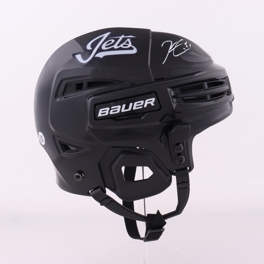 Kyle Connor Signed Jets Full-Size Authentic Hockey Helmet (Beckett ...