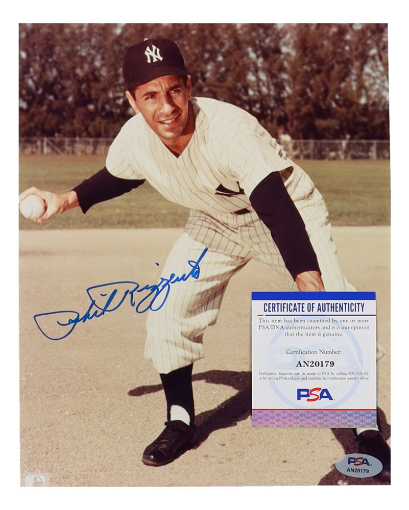 Phil Rizzuto Signed Yankees 8x10 Photo (PSA) | Pristine Auction
