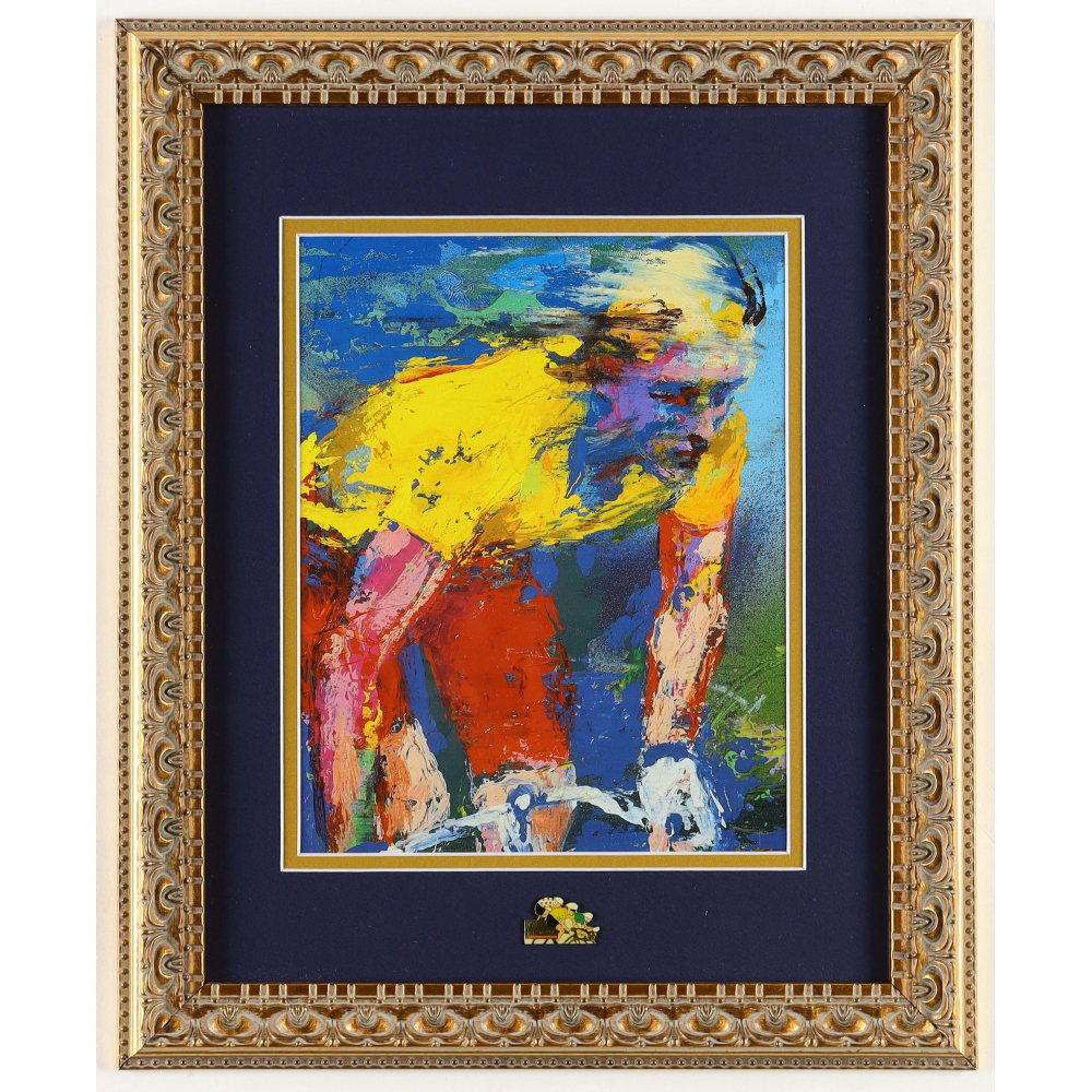 LeRoy Neiman "Greg LeMond Tour De France" Custom Framed Print Display ...