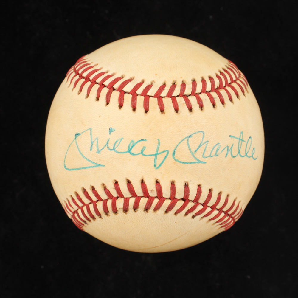 Mickey Mantle Signed OAL Baseball (Beckett) | Pristine Auction
