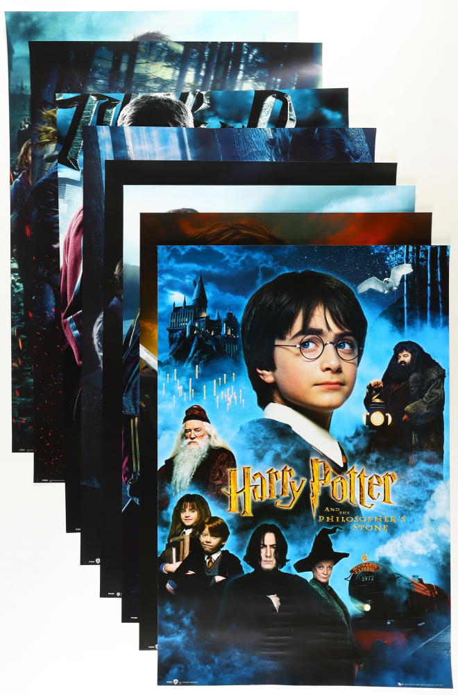 Set of (8) "Harry Potter" 24x36 Movie Posters | Pristine Auction