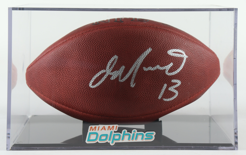 Dan Marino Signed NFL Football With Display Case (UDA) | Pristine Auction