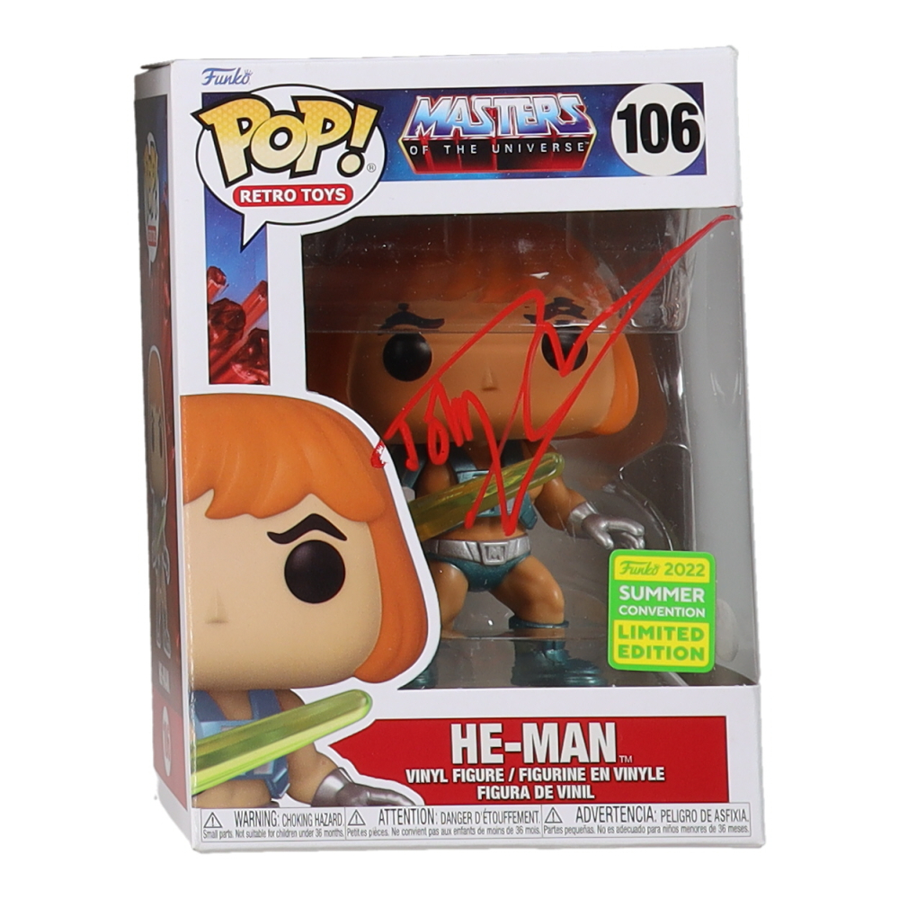 Dolph Lundgren Signed "Masters of the Universe" #106 He-Man Funko Pop ...