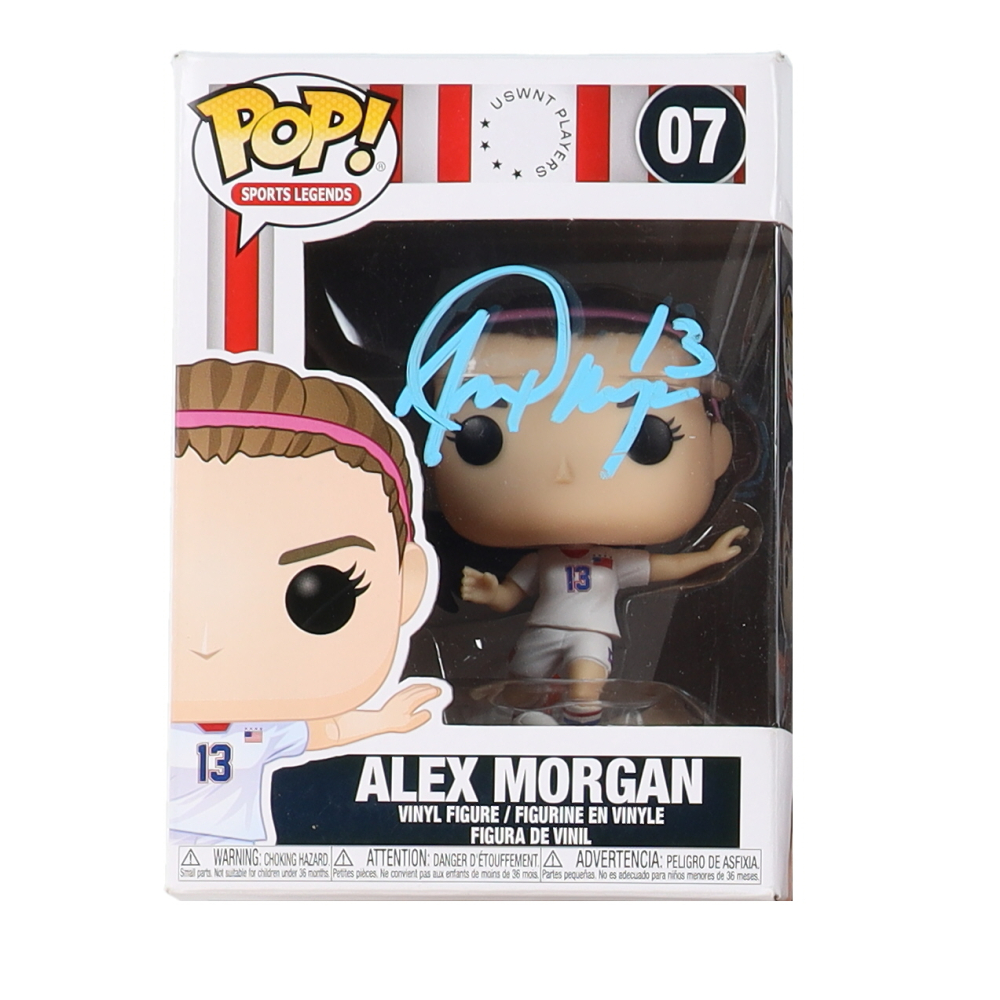 Alex Morgan Signed Signed USWNT #07 Funko Pop! Vinyl Figure (JSA ...