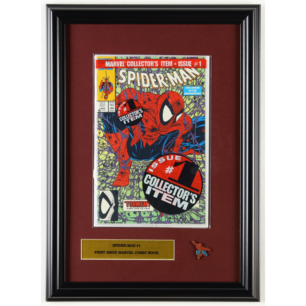 Marvel Comics "Spiderman: Torment" First Issue Custom Framed Comic Book ...
