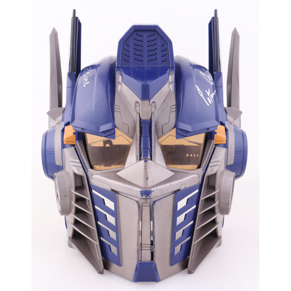 Peter Cullen Signed "Transformers" Optimus Prime Mask Inscribed "O ...