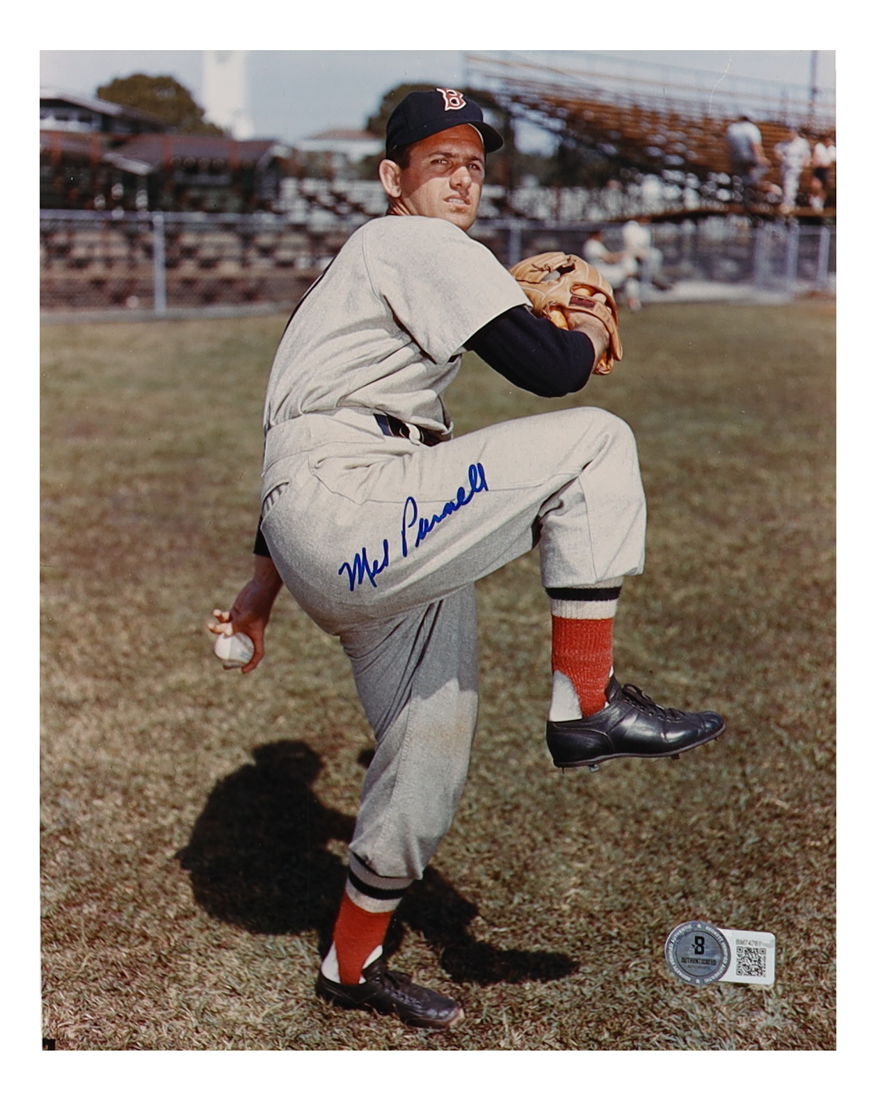 Mel Parnell Signed Red Sox 8x10 Photo (Beckett) | Pristine Auction