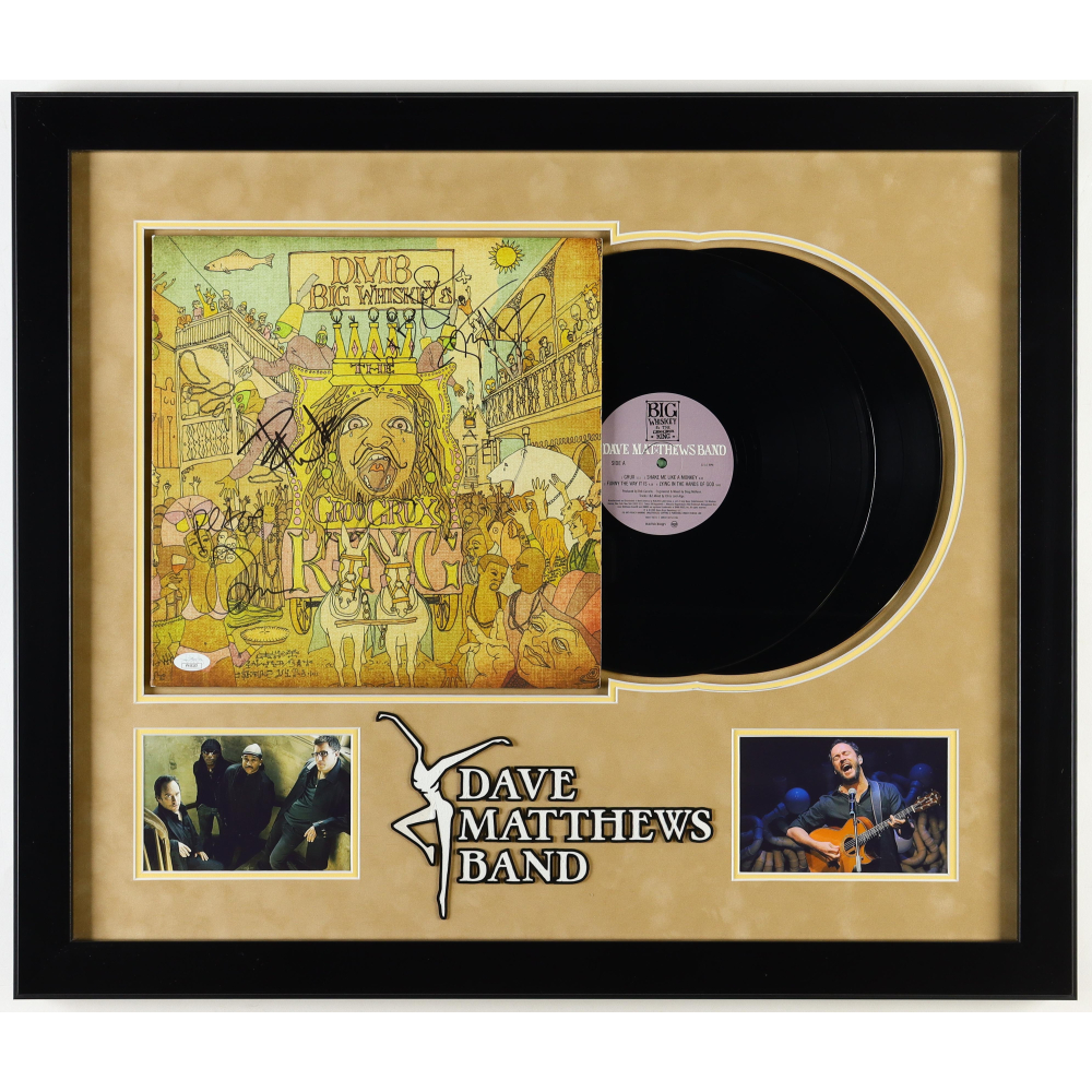 Dave Matthews Band "Big Whiskey & the GrooGrux King" Custom Framed Vinyl Record Album Display ...