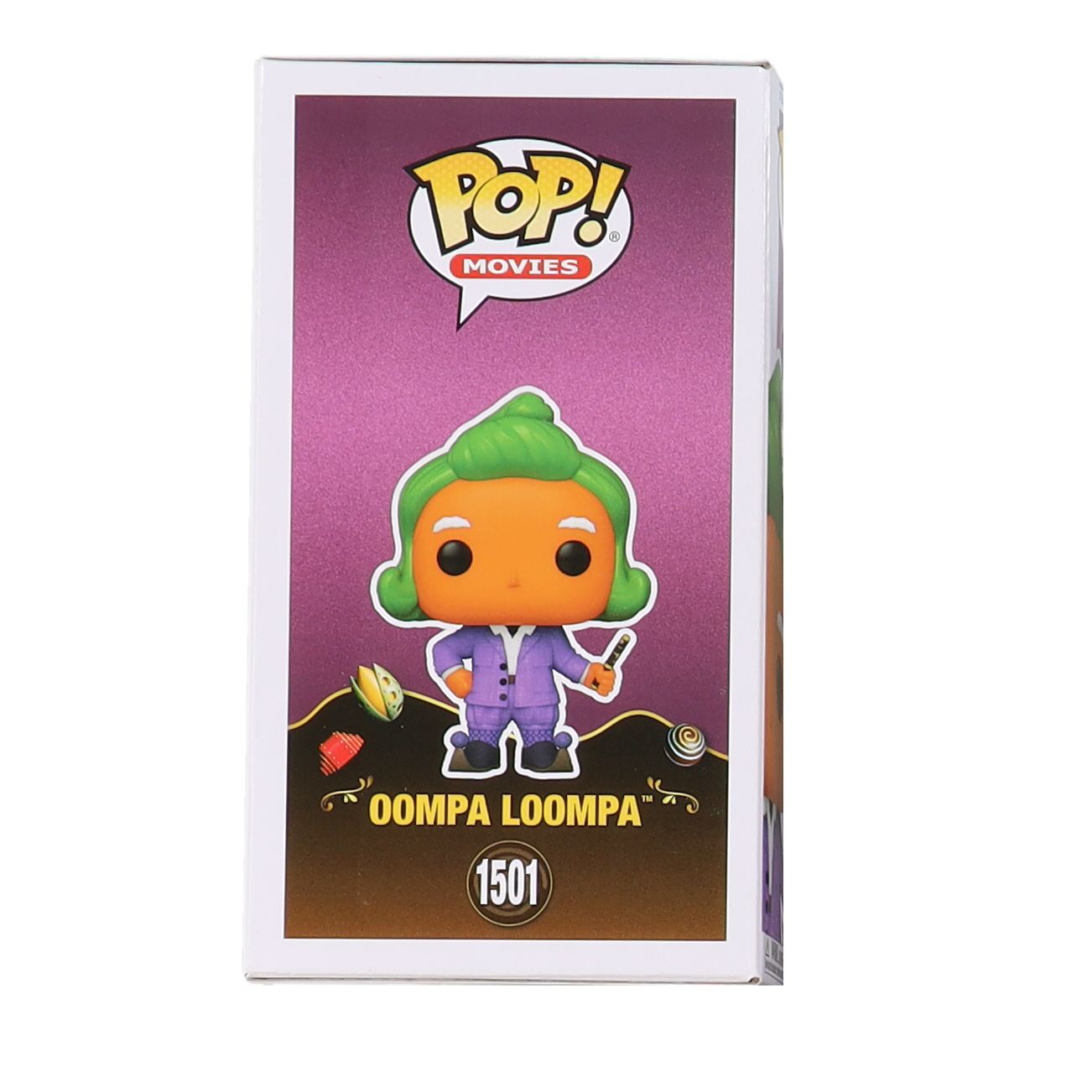 Rusty Goffe Signed "Wonka" #1501 Oompa Loompa Funko Pop! Vinyl Figure Inscribed "Oompa Loompa ...