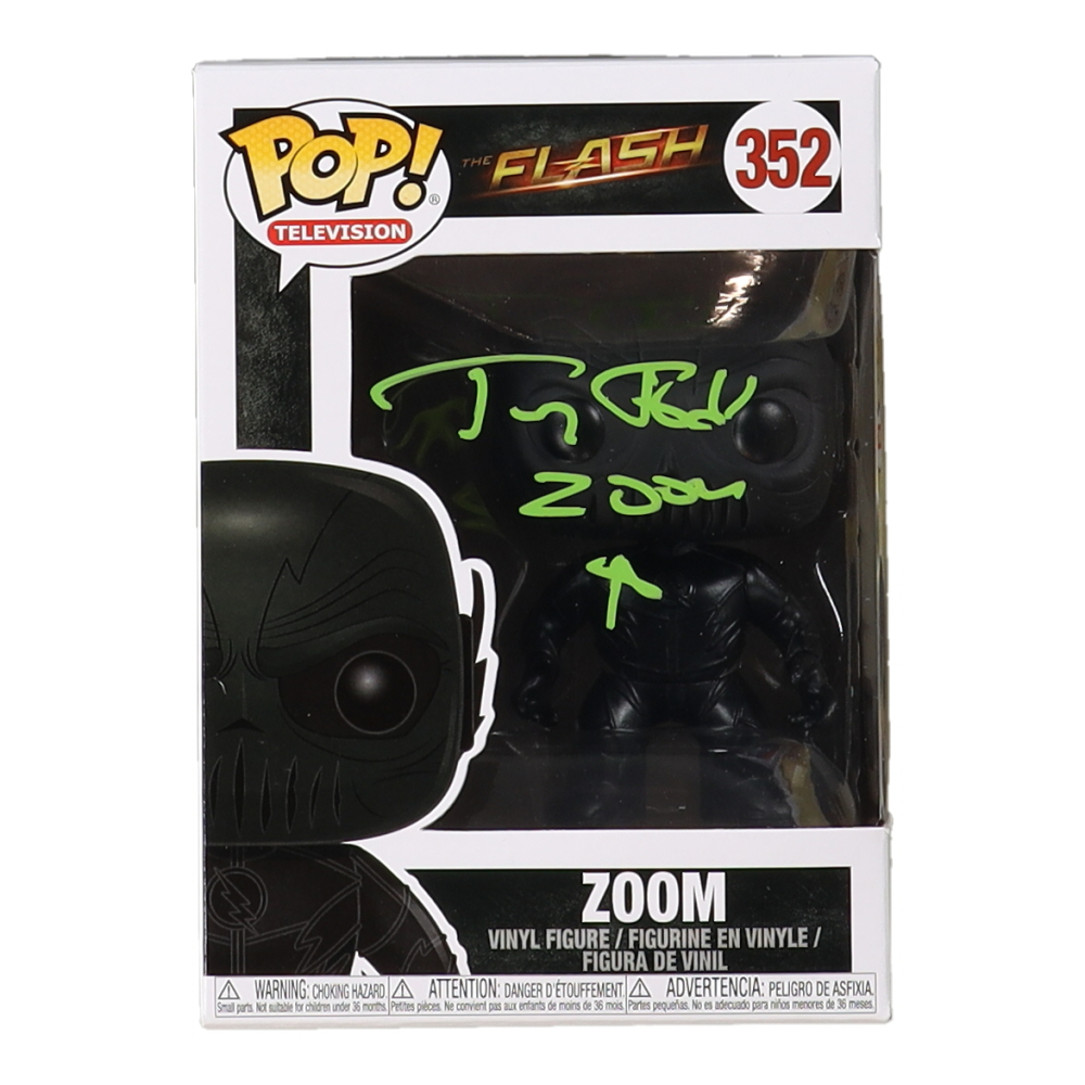 Tony Todd Signed "The Flash" #352 Zoom Funko Pop! Vinyl Figure ...