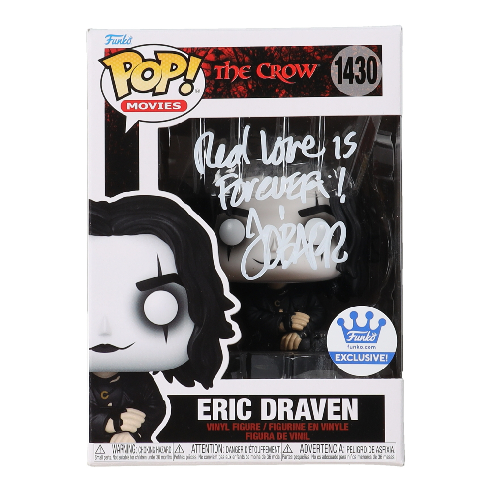James O'Barr Signed "The Crow" Eric Draven #1430 Funko Pop! Vinyl ...
