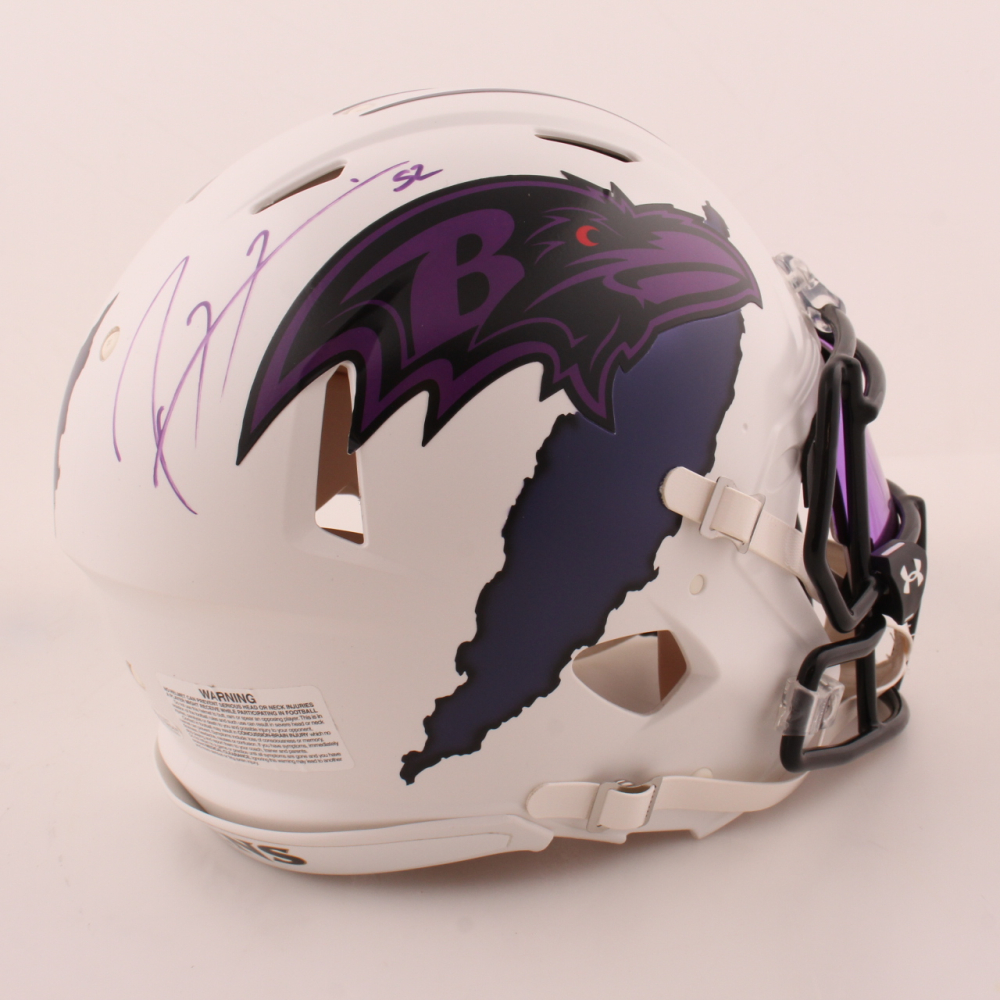 Ray Lewis Signed Ravens Full-Size Authentic On-Field Lunar Eclipse ...