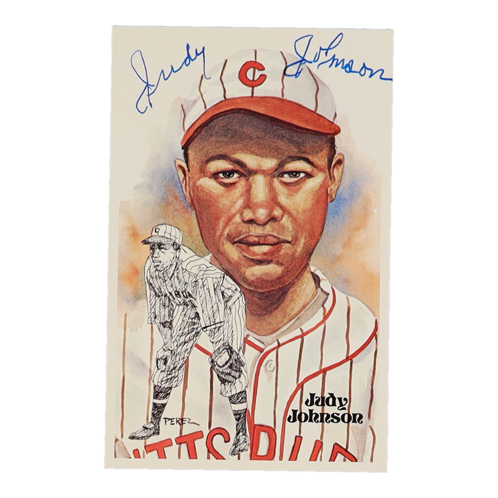 Judy Johnson Signed Crawfords LE Perez Steele Galleries Hall of Fame ...