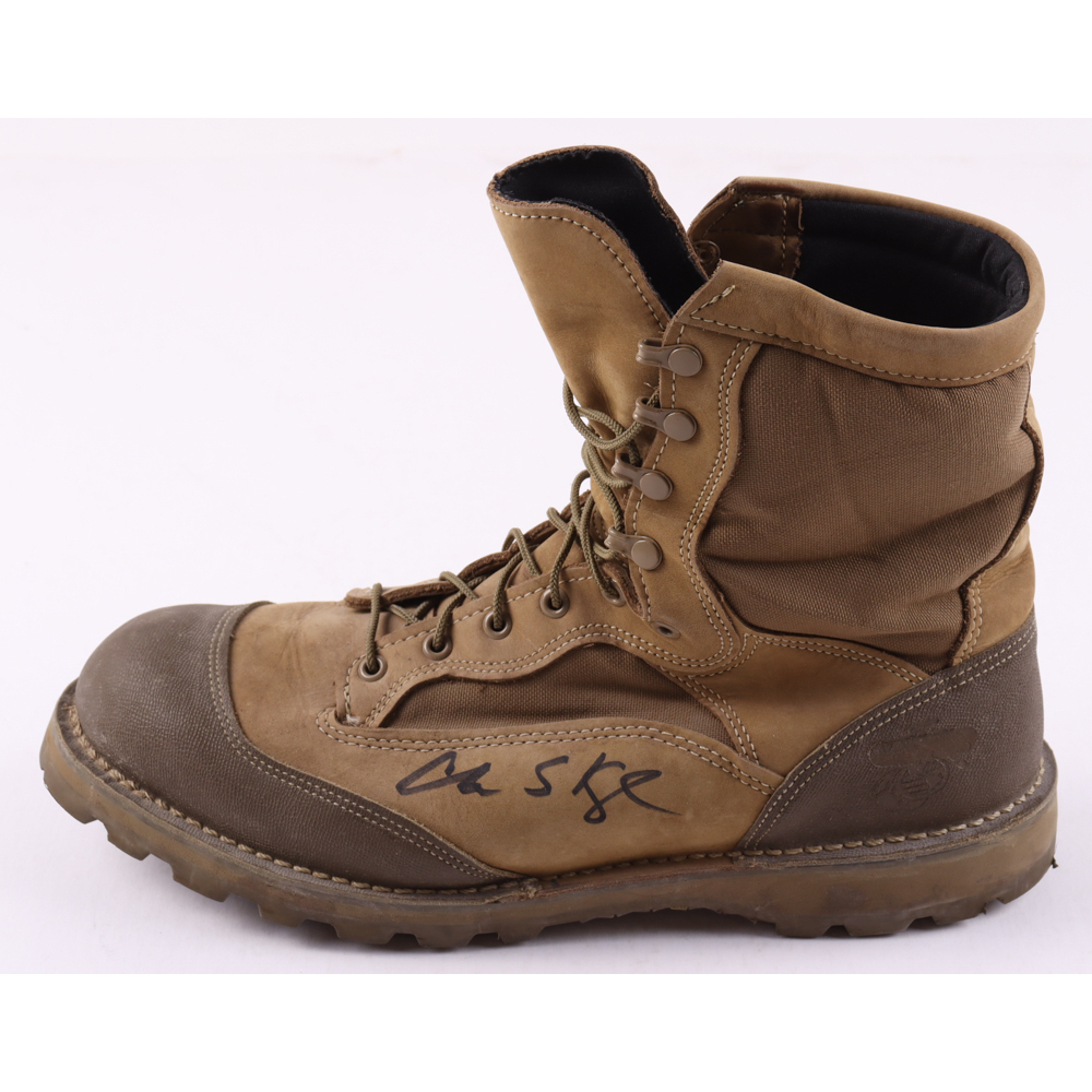Chris Kyle Signed "American Sniper" Military Boot (JSA Auto 9 ...