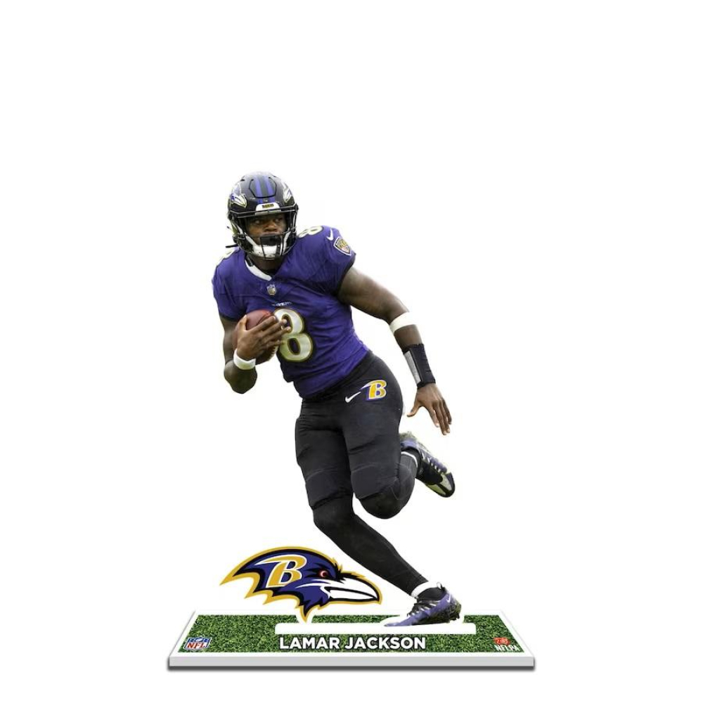 Lamar Jackson Ravens 12" Player Standee Figure | Pristine Auction