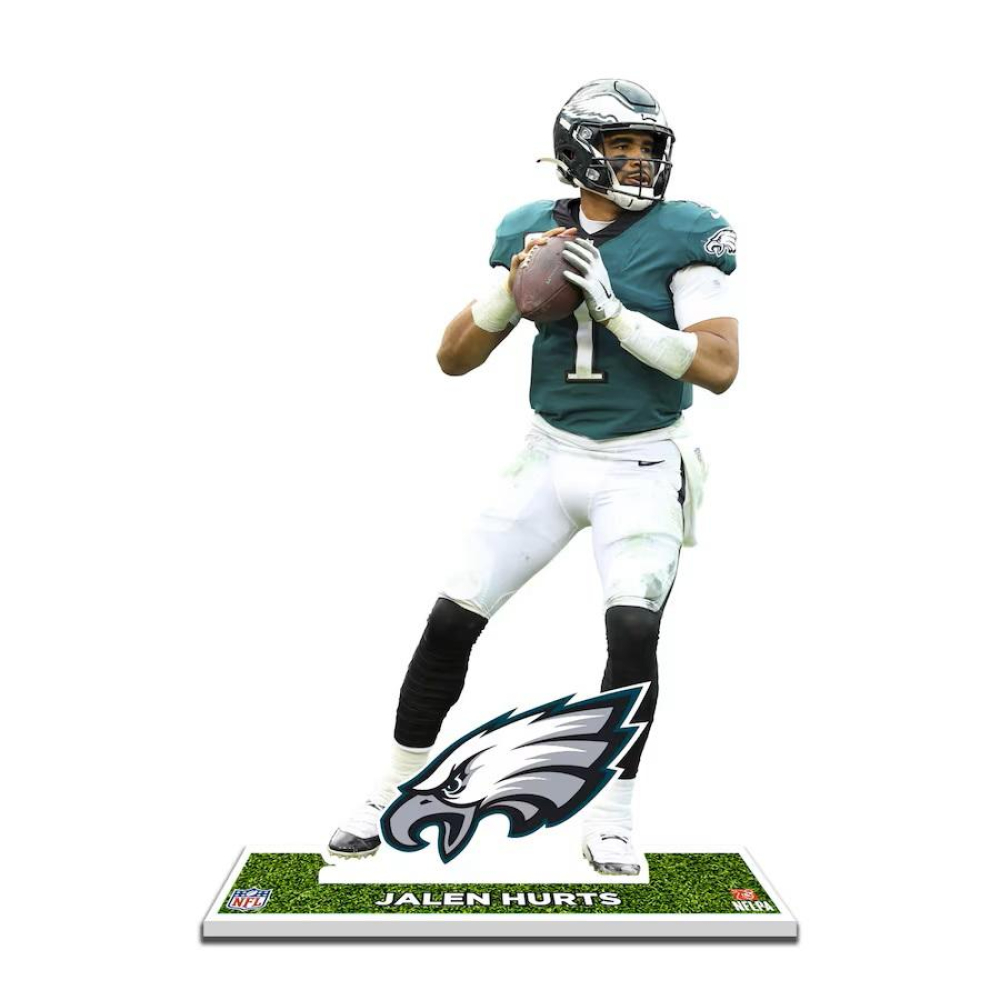 Jalen Hurts Eagles 12" Player Standee Figure | Pristine Auction