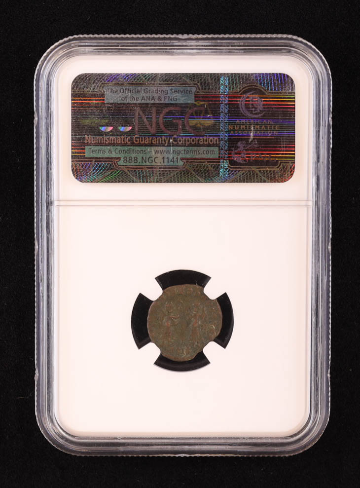 Roman Empire - Constantius II, AD 337-361, AE4 - Siscia, Reverse Two ...