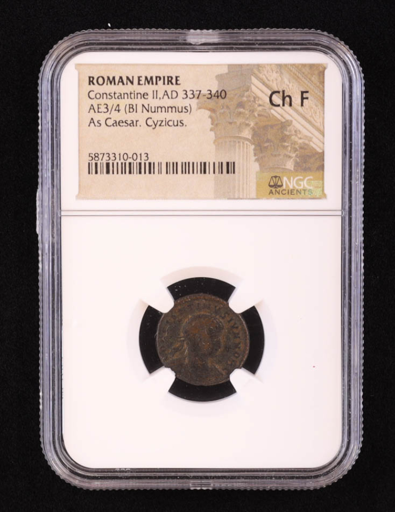 Roman Empire - Constantine II, AD 337-340, AE3/4 (BI Nummus), Issue as ...