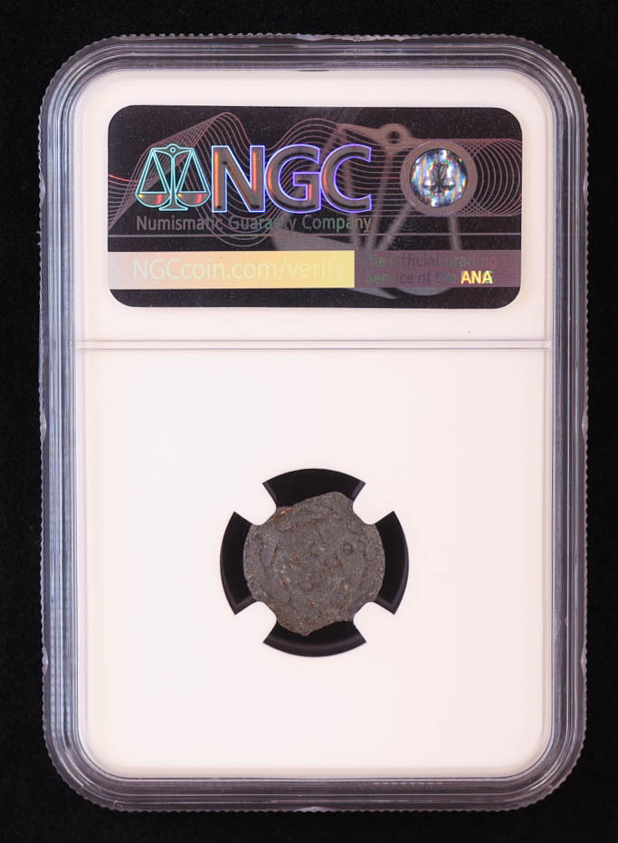 Governors of Judaea - Porclus Festus, AD 59-62, AE Prutah, under Nero ...