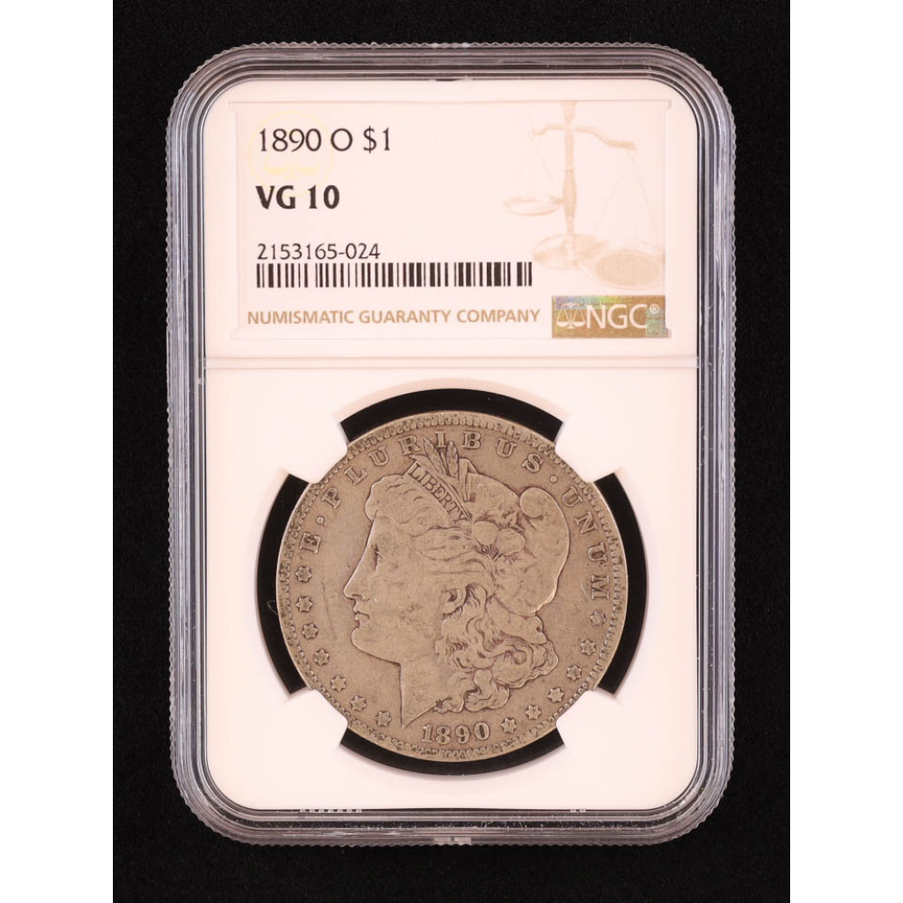 1890-O Morgan Silver Dollar (NGC VG10) | Pristine Auction