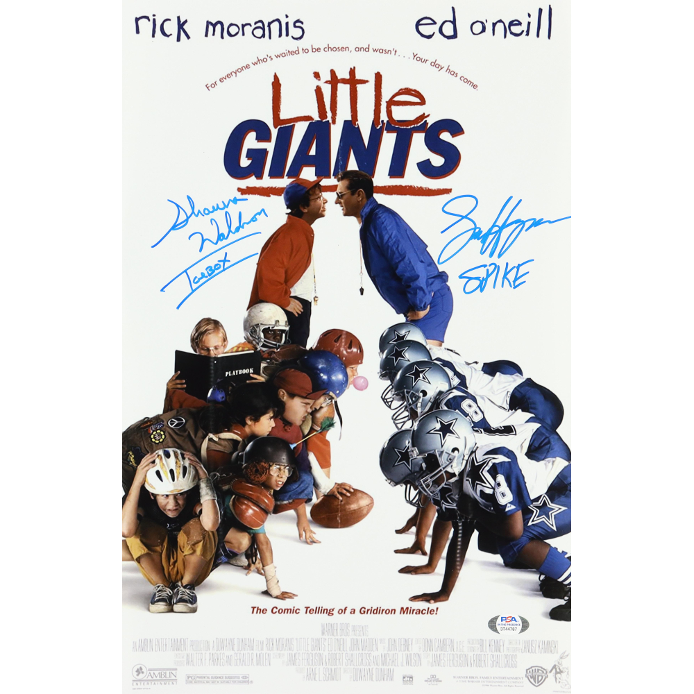 Sam Horrigan & Shawna Waldron Signed "Little Giants" 11x17 Photo ...