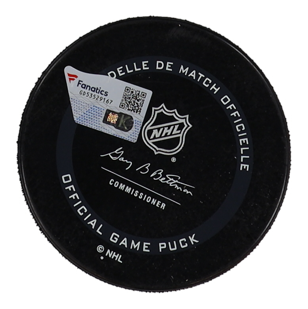 Brett Howden Signed Golden Knights Logo Hockey Puck (Fanatics ...