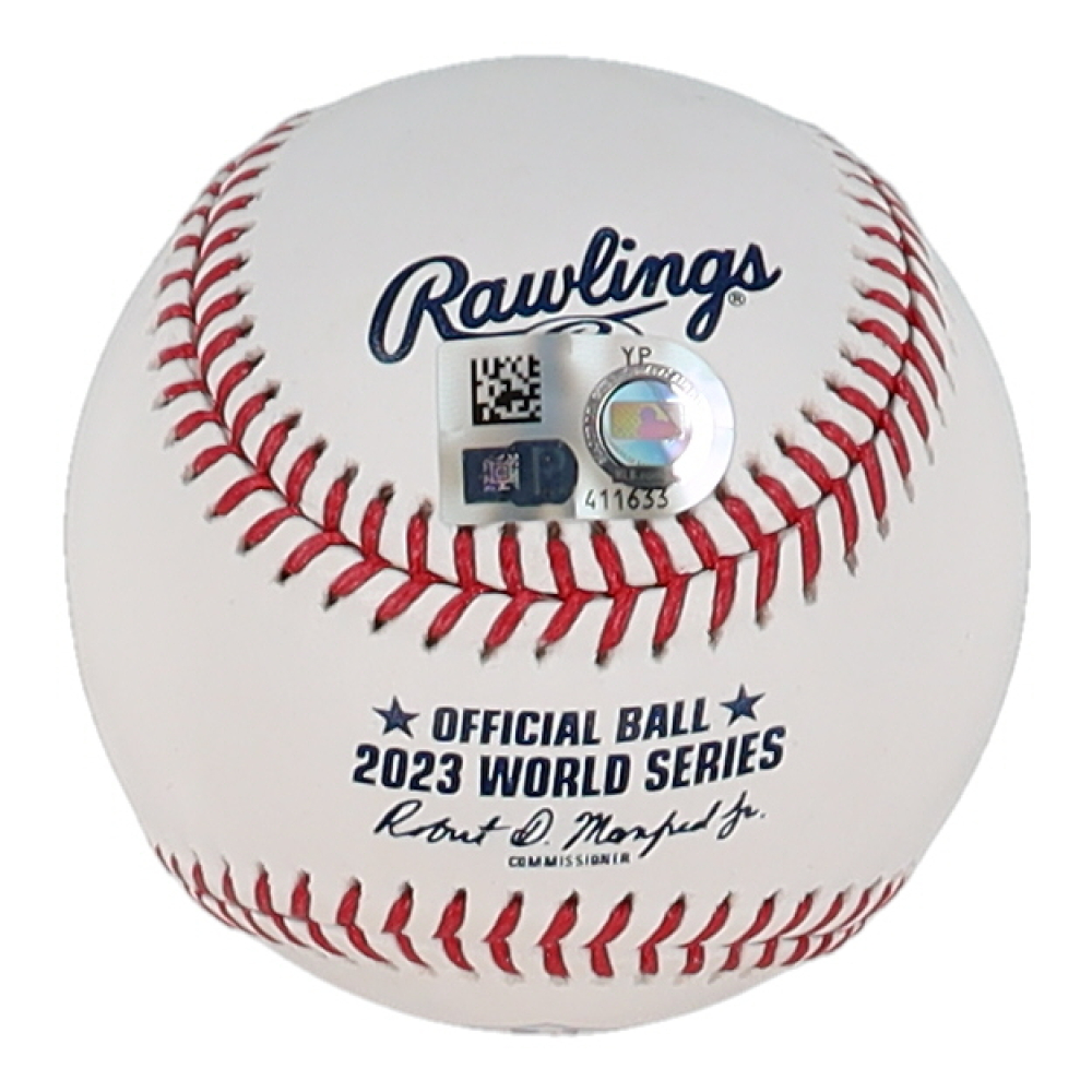 Corey Seager Signed 2020 World Series Logo Baseball (MLB & Fanatics ...