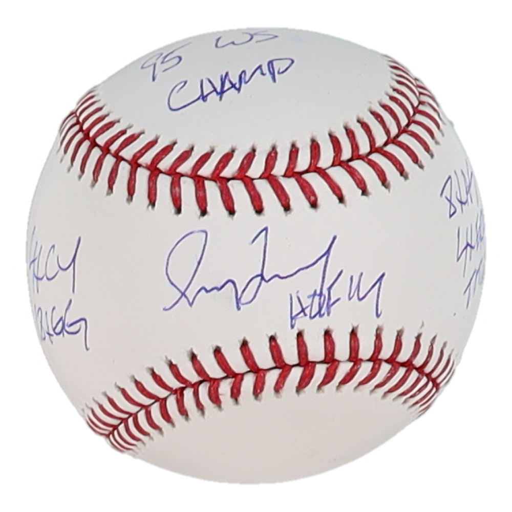 Greg Maddux Signed OML Baseball With (6) Career Stat Inscriptions (MLB) | Pristine Auction