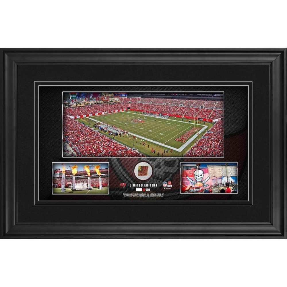 Buccaneers LE Custom Framed Stadium Panoramic Photo Display with Piece ...