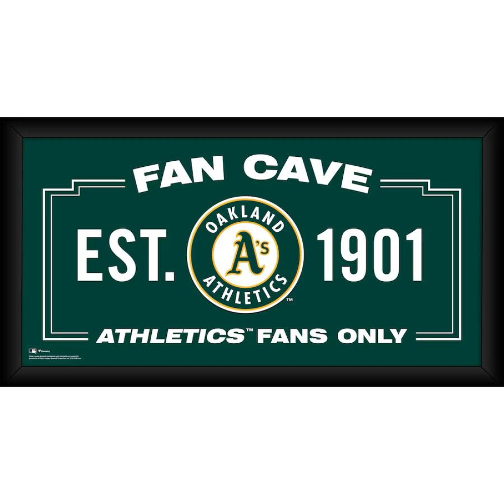 Athletics Custom Framed "Fan Cave" Photo | Pristine Auction