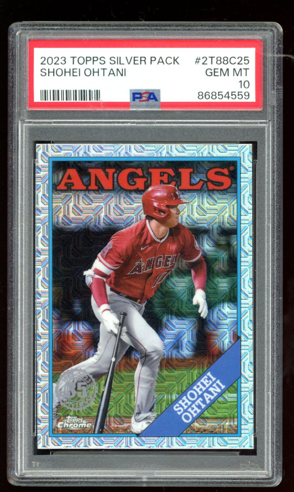 Shohei Ohtani 2023 Topps '88 Topps Silver Pack Chrome Series 2 #2T88C25 ...