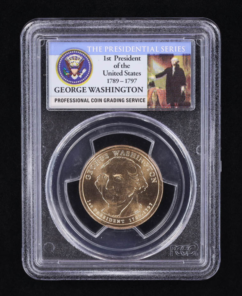 2007-S U.S. Presidential Proof $1 Coin - George Washington 1st ...