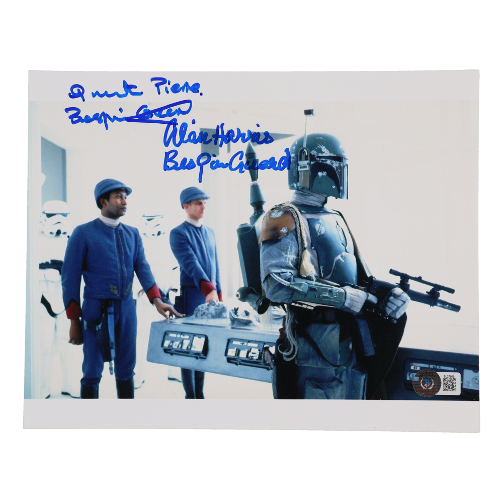 Alan Harris & Quentin Pierre Signed "Star Wars: Episode V: The Empire ...