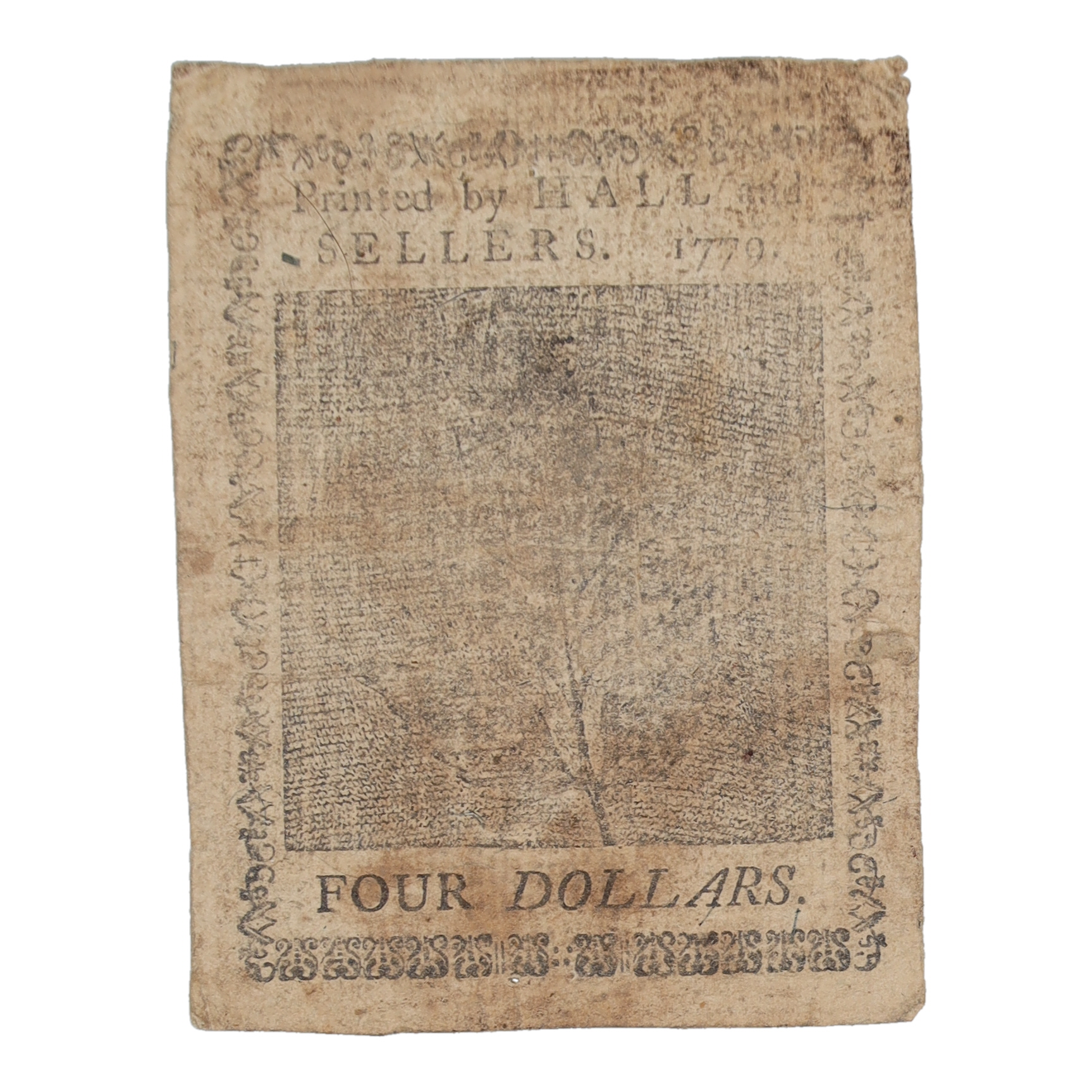 1777 Twenty Shillings - Philadelphia - Colonial Currency Note ...