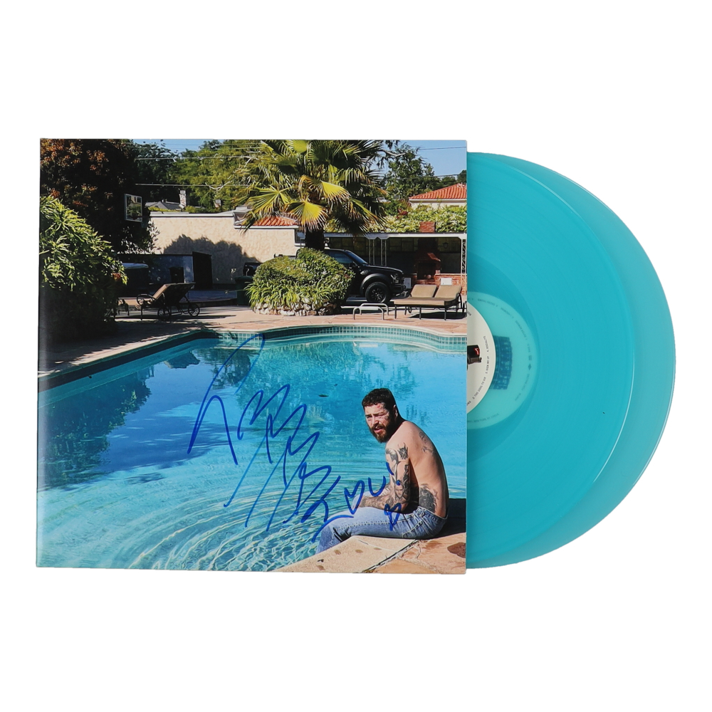Post Malone Signed "Austin" Vinyl Record Album (ACOA) | Pristine Auction