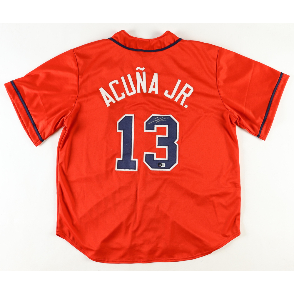 Ronald Acuna Jr. Signed Jersey (Beckett) | Pristine Auction