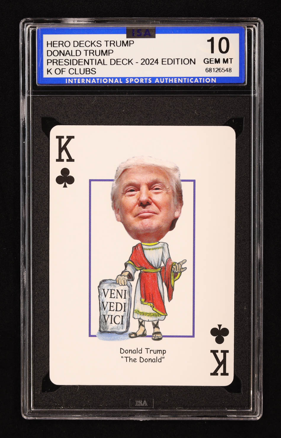 Donald Trump 2024 Hero Decks Presidential Edition Playing Card (ISA 10 ...