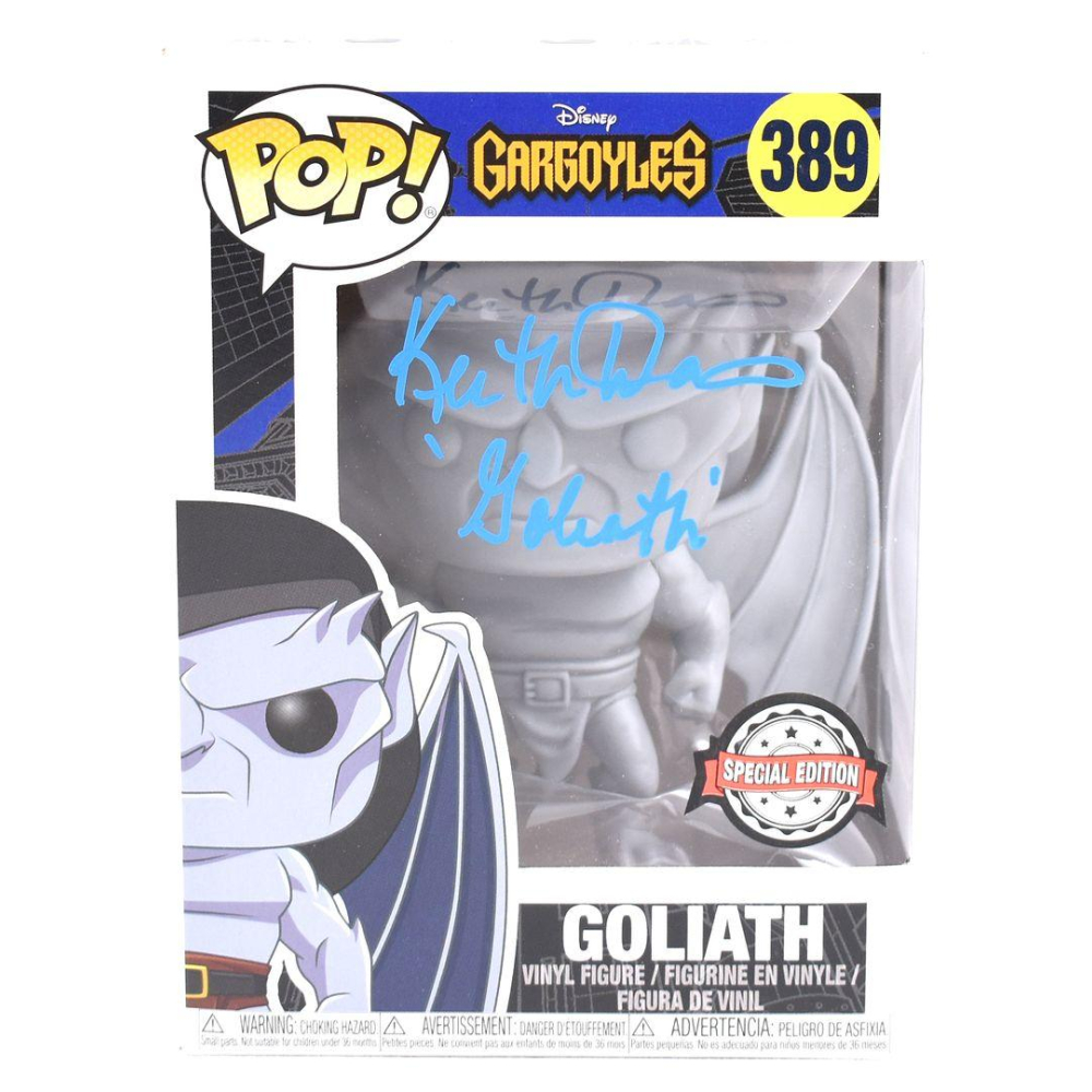 Keith David Signed "Gargoyles" #389 Goliath Special Edition Funko Pop ...