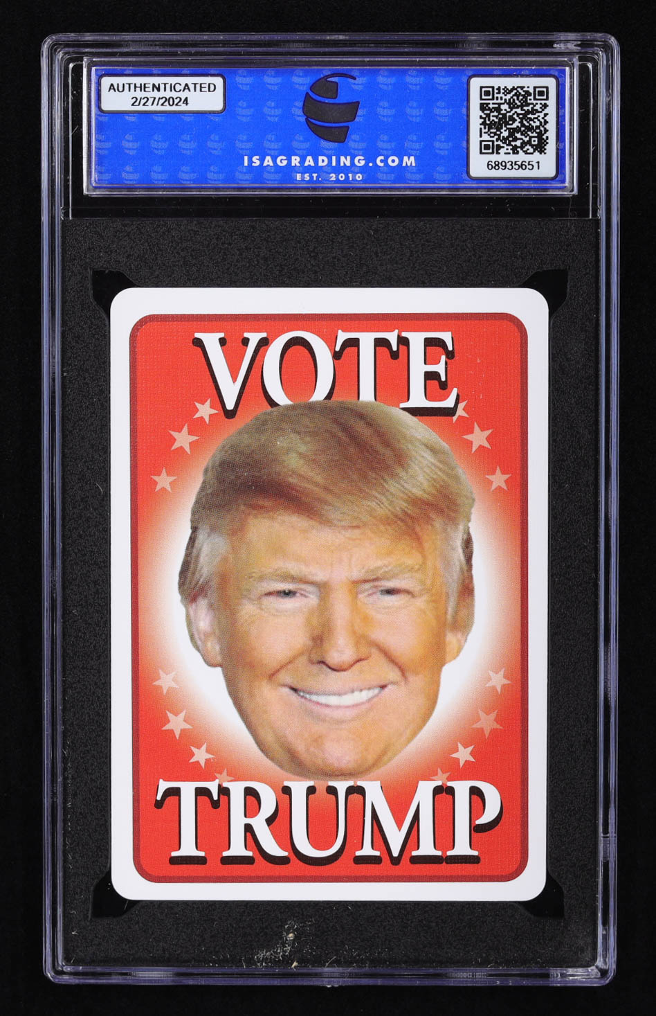 Donald Trump 2023 Hero Decks Presidential Edition Playing Card (ISA 10 ...