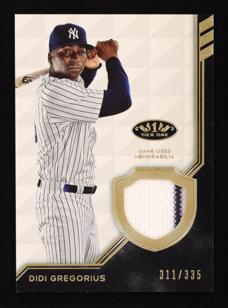 Didi Gregorius 2018 Topps Tier One Relics #T1RDG #311/335 | Pristine Auction