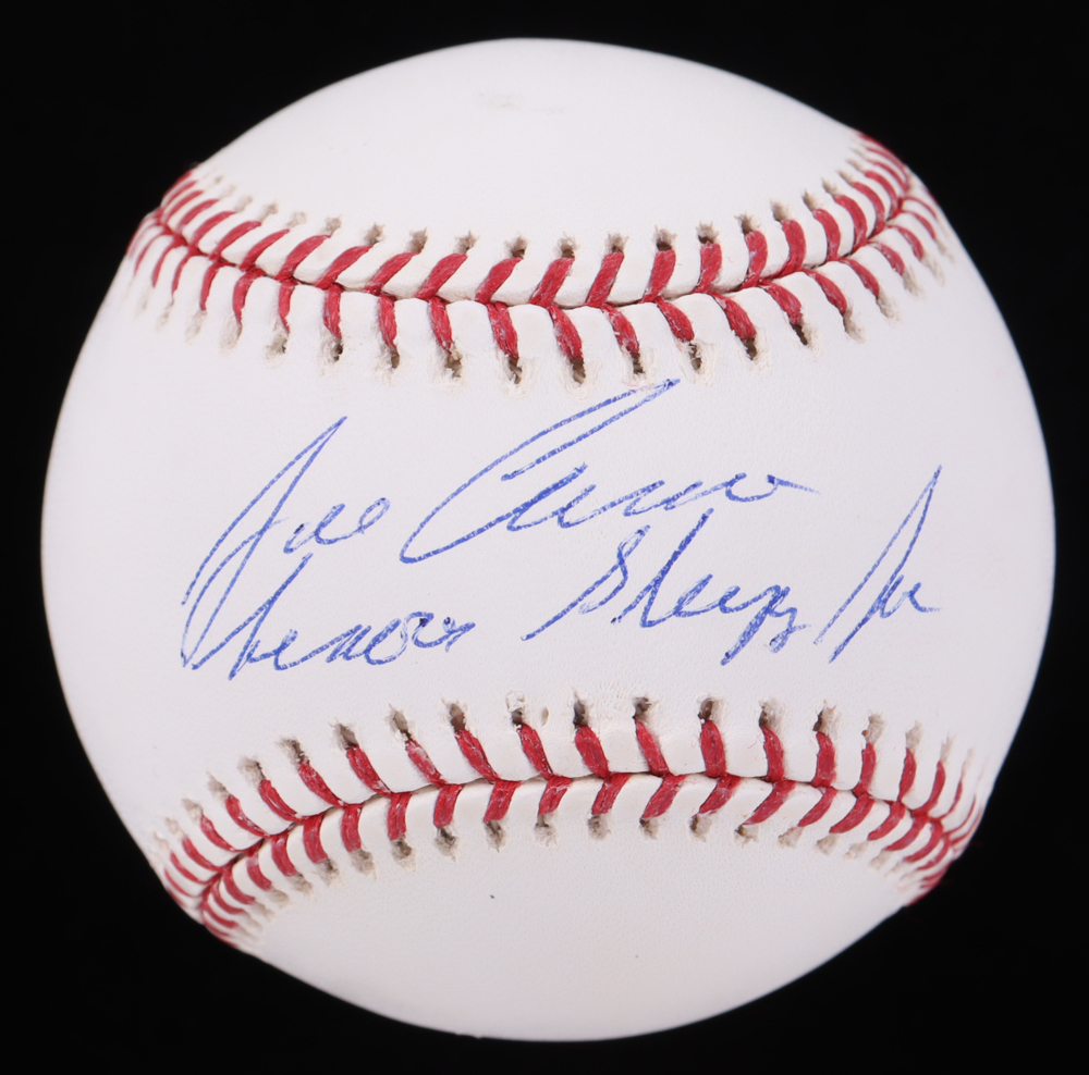 Jose Canseco Signed OML Baseball Inscribed "Remove Sleepy Joe" (Beckett ...