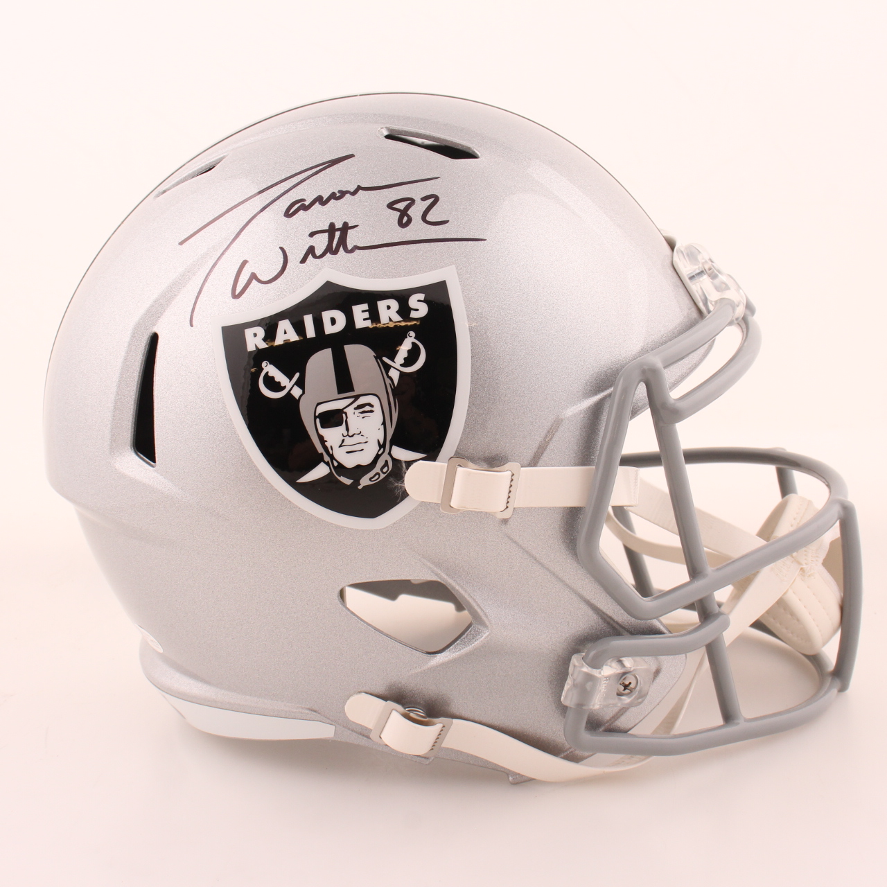 Jason Witten Signed Raiders Full-Size Speed Helmet (Beckett & Witten ...