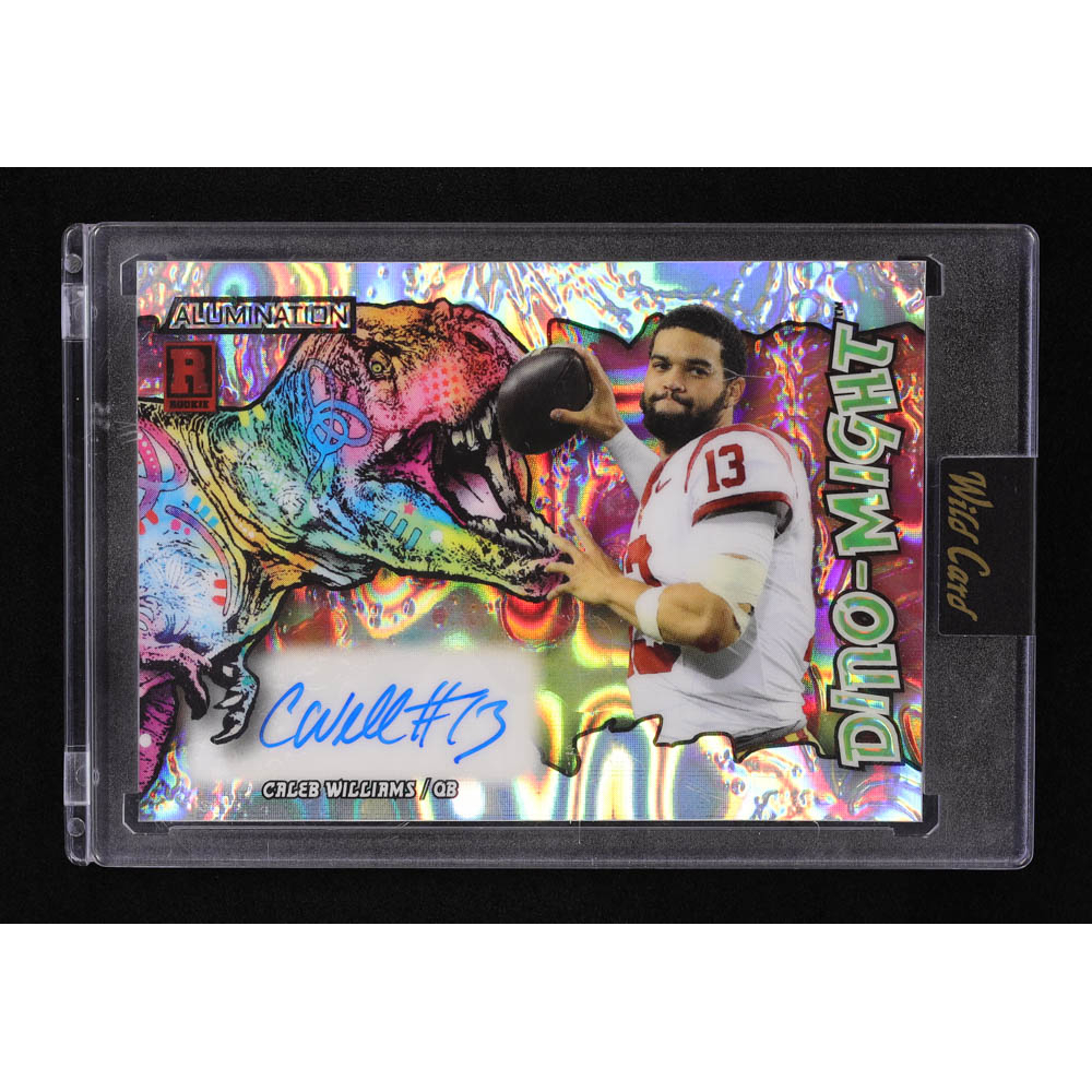 Caleb Williams 2023 Wild Card Alumination Special Rookie & Insert Dino ...
