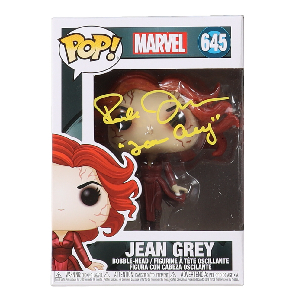 Famke Janssen Signed "Marvel" #645 Jean Grey Funko Pop! Vinyl Figure ...