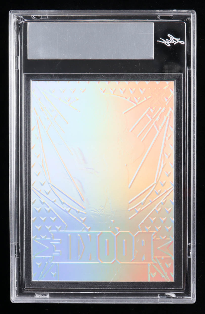 Trey Lance 2021 Valiant Rookie Pre-Production Proof Prismatic Gold RC ...