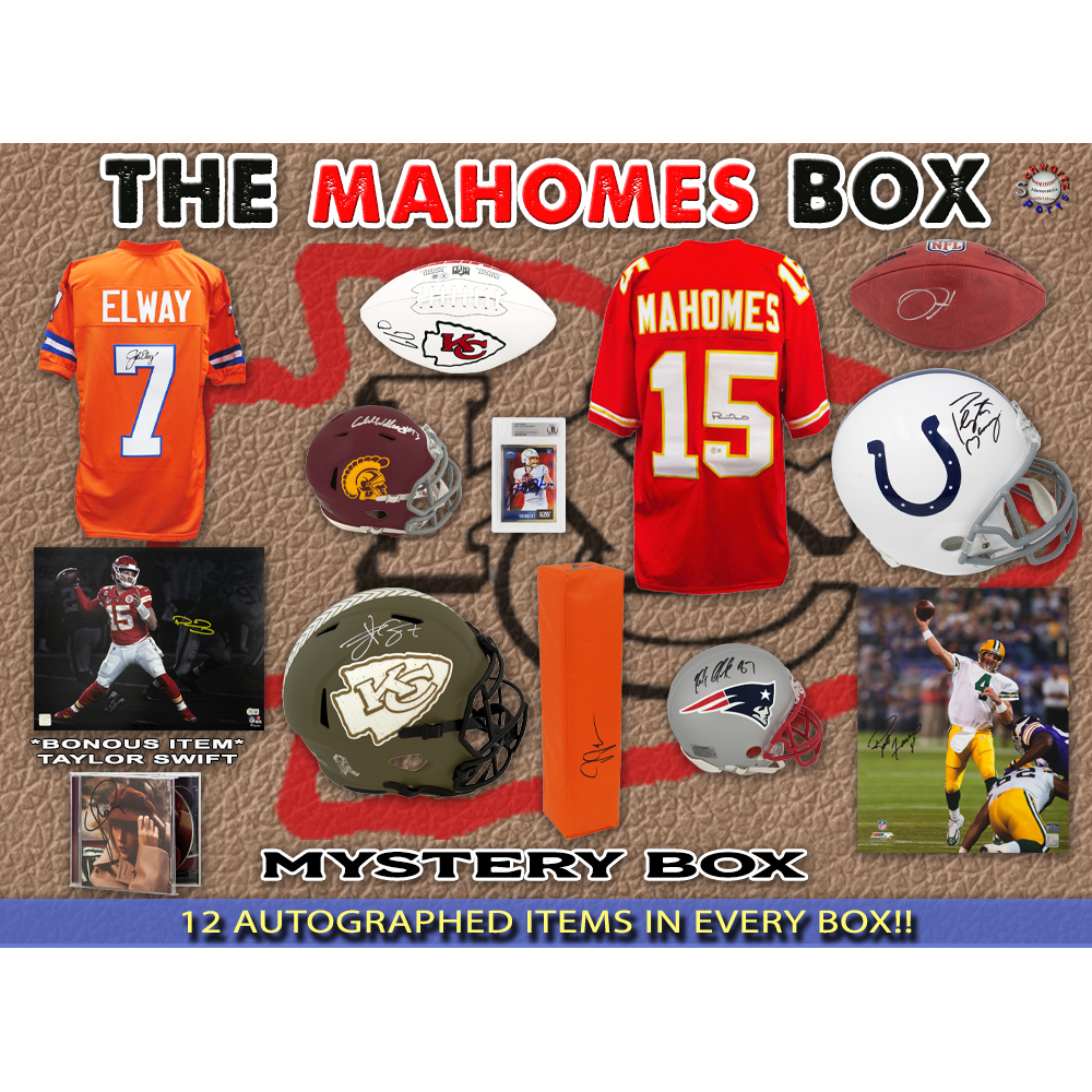 THE MAHOMES BOX featuring Travis Kelce (Taylor’s Version) Mystery Box - Series 4 (Limited to 115 ...