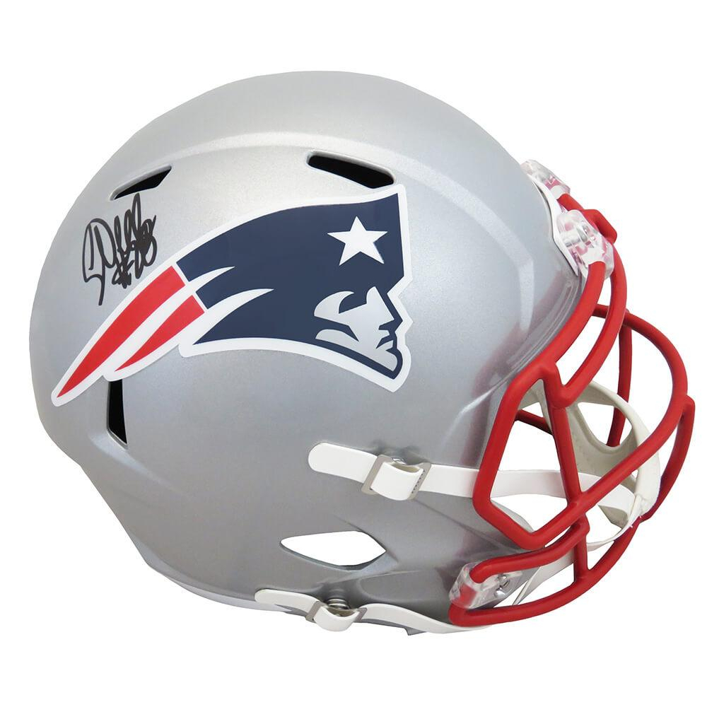 Corey Dillon Signed Patriots Full-Size Speed Helmet (Schwartz ...